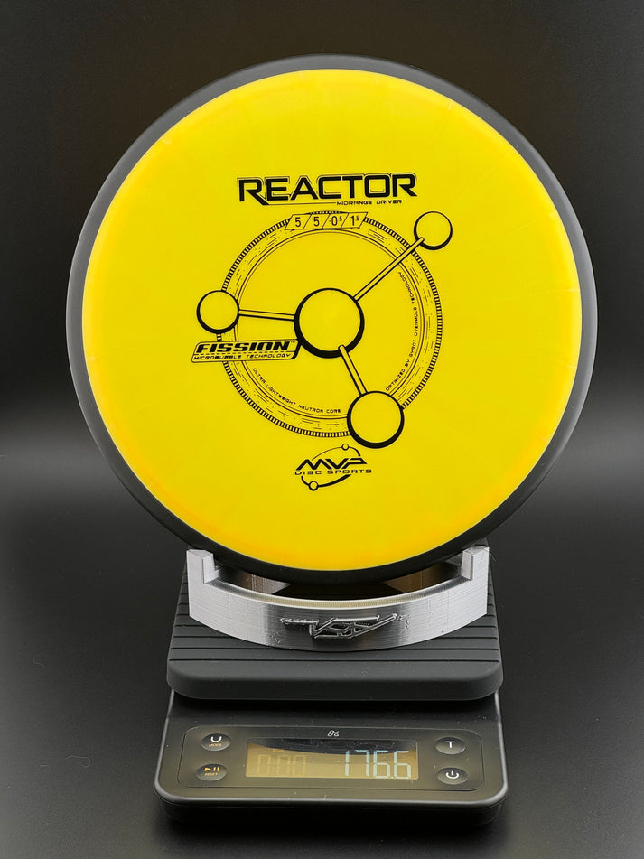 MVP Reactor - Fission 177g (Yellow) – Variety Disc Golf