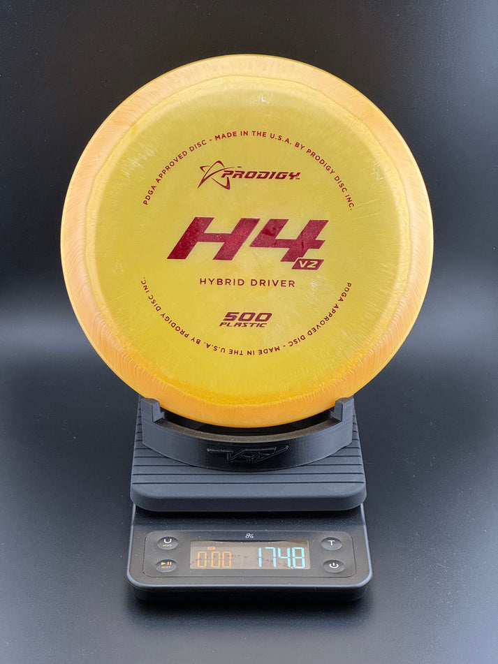 Prodigy H4 V2 - 500 Plastic 175g (Orange) – Variety Disc Golf